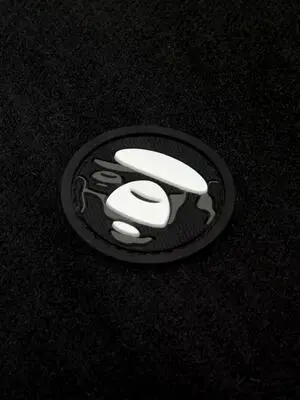 AAPE BY *A BATHING APE Ape Head Patch-pocket Cardigan - Black