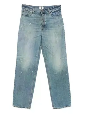 HAIKURE Paint Splatter Five-pocket Jeans