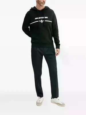 Armani Exchange Embroidered Sweatshirts Hoodies For Men
