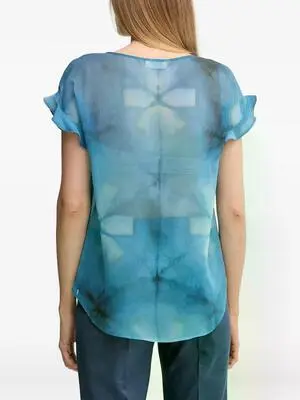 SANDRO FERRONE Abstract-pattern Print Blouse