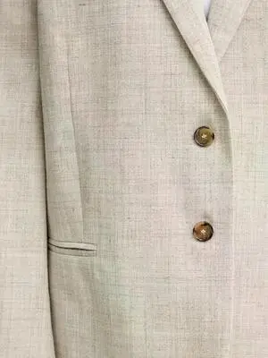 HERSKIND Notched-lapel Linen Blazer - Neutrals