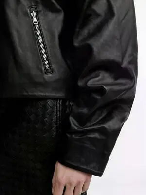 WON HUNDRED Belted Leather Jacket