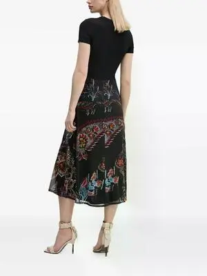 Desigual Paisley-print A-line Dress