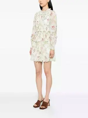NEEDLE & THREAD Colette Rose Emilia Mini Dress