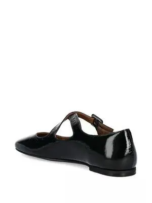 BILLI BI Buckle-fastening Patent-leather Ballet Flats