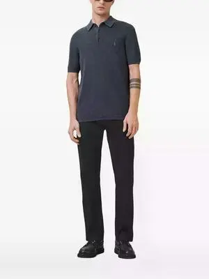 ALLSAINTS Embroidered-logo Polo Shirt