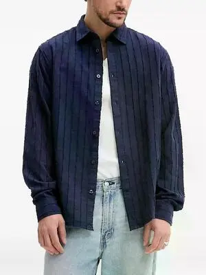 Desigual Textured Striped Shirt