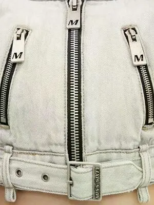 Miss Sixty Zip-fastening Cotton Jacket