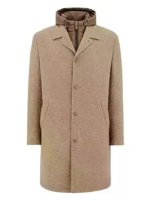 Canali Hooded Coats For Men