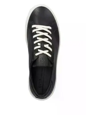 Ecco Lace-up Leather Sneakers