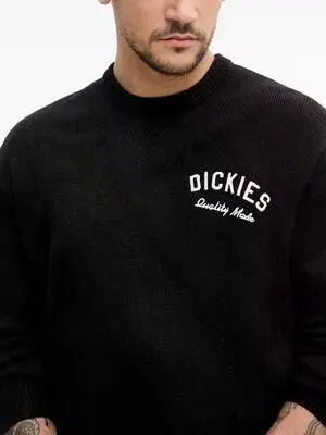 Dickies Embroidered Logo Crew-neck Sweater