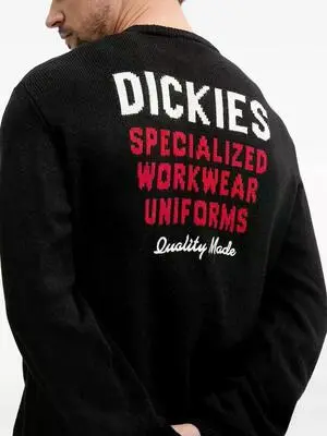 Dickies Embroidered Logo Crew-neck Sweater