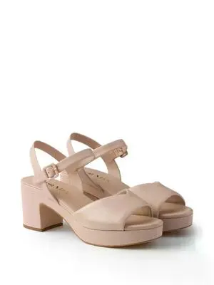 Prada Buckle-strap Platform Sandals