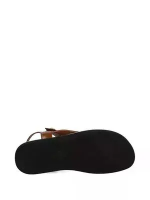 BILLI BI Leather Flat Sole Sandals