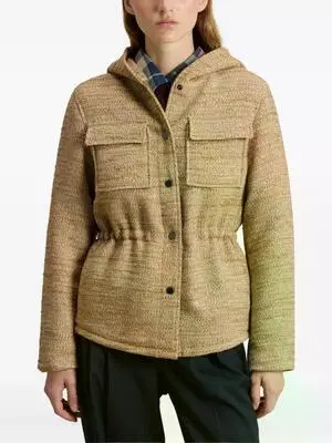 Woolrich Hooded Textured Jacket