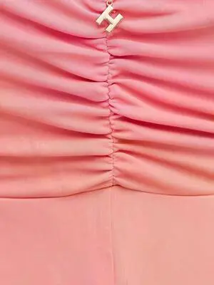 SILVIAN HEACH Halterneck Midi Dress