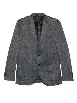 Karl Lagerfeld Textured Two-button Jacket - Blue