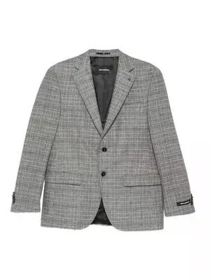 Karl Lagerfeld Checked Two-button Jacket - Grey
