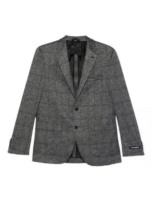 Karl Lagerfeld Textured Two-button Jacket - Grey