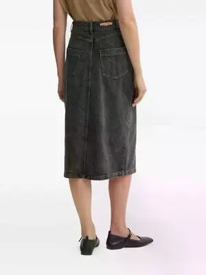 SESSUN Denim Midi Skirt