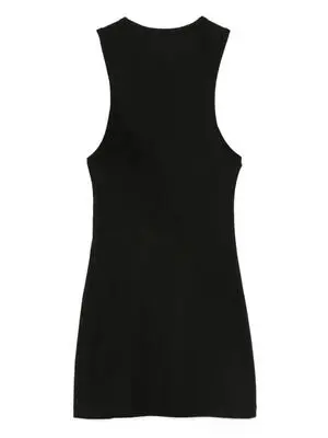Wardrobe.NYC Ribbed Racer-back Top