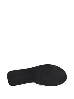 Gant Leather Logo-embossed Flat Sandals