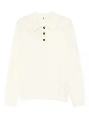 THE GARMENT Long-sleeve Polo Shirt - Neutrals
