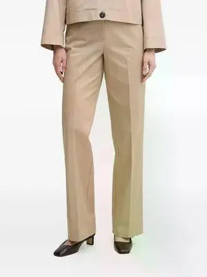 PEDRO DEL HIERRO Pleated Cotton Trousers