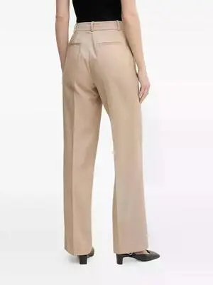 PEDRO DEL HIERRO Pleated Cotton Trousers