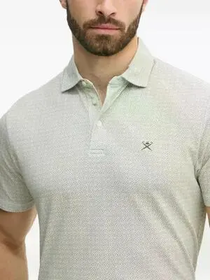 HACKETT Geometric-pattern Polo Shirt
