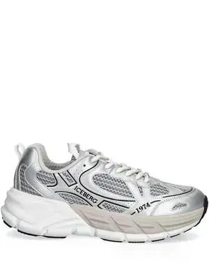 Iceberg Icb One Mesh-panelled Sneakers