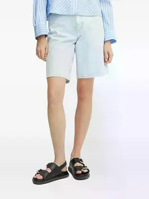 IVY OAK Light Wash Denim Shorts
