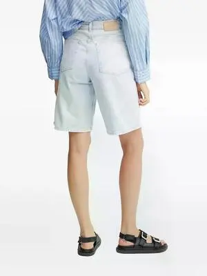IVY OAK Light Wash Denim Shorts