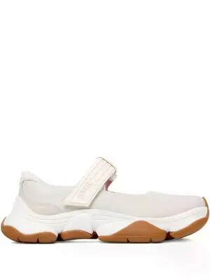 Camper Leather Strap Sneakers - White