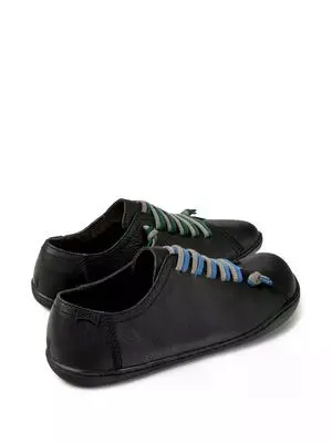 Camper Peu Twins Leather Sneakers - Black