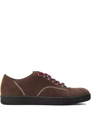 Lanvin Contrast Stitching Sneakers For Men