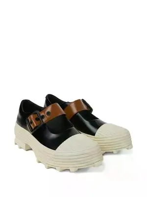 Camper Traktori Buckle-strap Platform Loafers