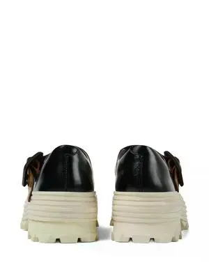 Camper Traktori Buckle-strap Platform Loafers