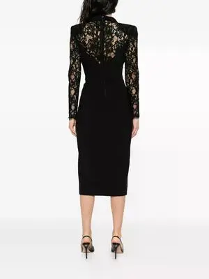 NISSA Double-breasted Midi Dress