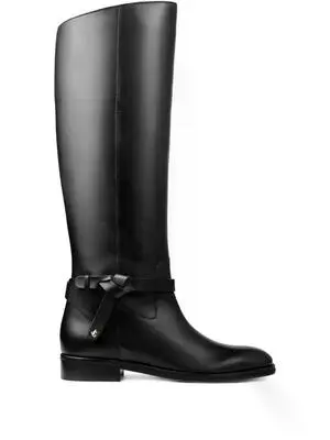 JIMMY CHOO Lawton Knee-high Boots - Black
