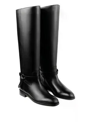 JIMMY CHOO Lawton Knee-high Boots - Black