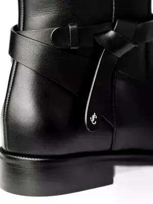 JIMMY CHOO Lawton Knee-high Boots - Black