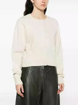LEMAIRE Button-front Cardigan - Neutrals