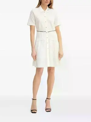 Liu Jo Collar-detail Button-up Mini Dress