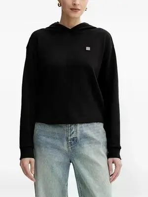 Armani Exchange Logo Plaque Hoodie