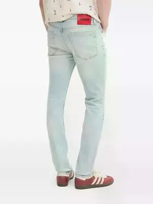 Hugo Logo-plaque Slim-fit Jeans