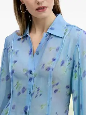 Hugo Floral Print Button-down Shirt