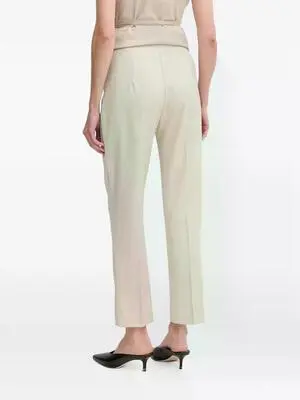 SANDRO FERRONE Wrap-front Darted Trousers