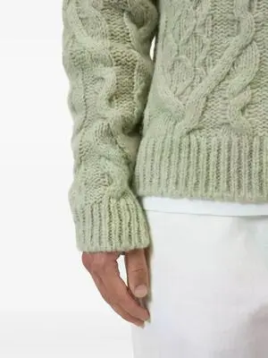 Closed Cable-knit Sweater