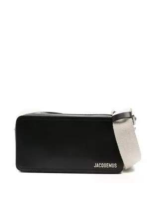 Jacquemus Logo-plaque Utility Shoulder Bag - Black